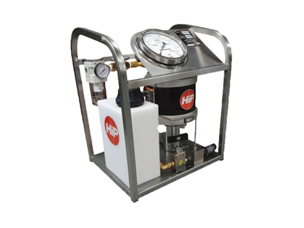 High-Pressure Testing Units for Water and Oil | Interfluid